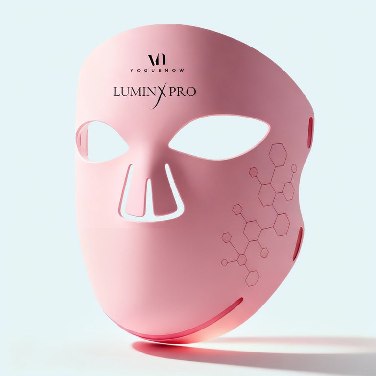 LED Face Mask Light Therapy | Red & Infrared Light |Free Hydrogel Mask