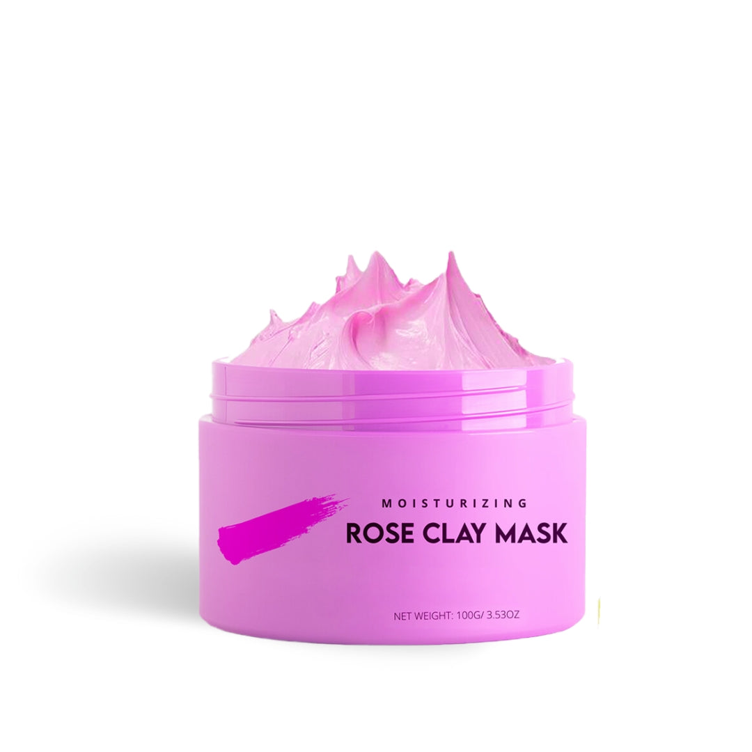 Detoxifying Clay Face Mask | 4 Flavor Clay Mask Jar for Pore Cleansing